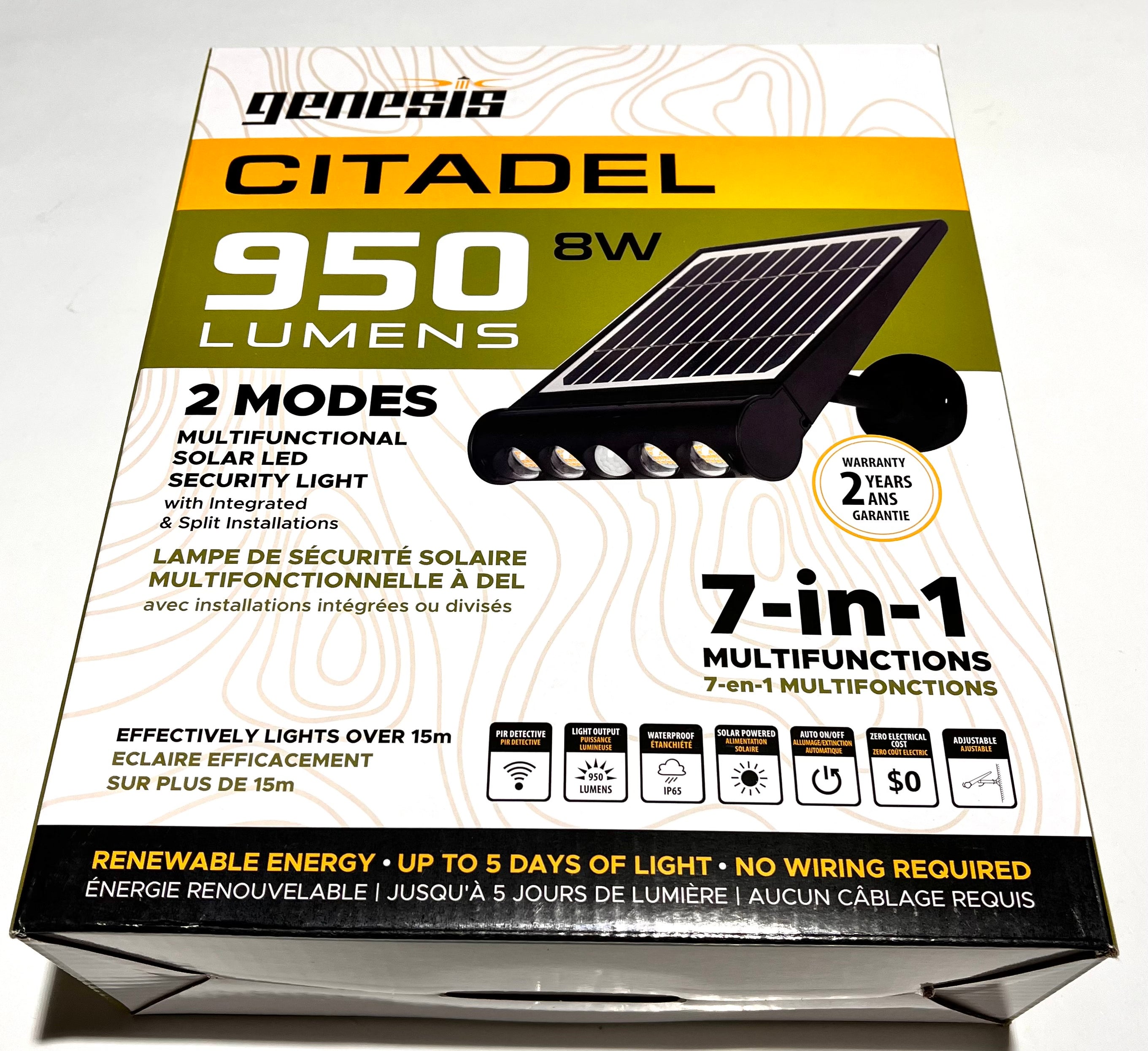 CITADEL MULTIFUNCTIONAL SOLAR LIGHT — Coventa Inc.